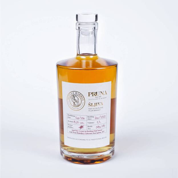 Pruna Single Barrel Pflaumenbrand 0.7L - liquor-store.ch
